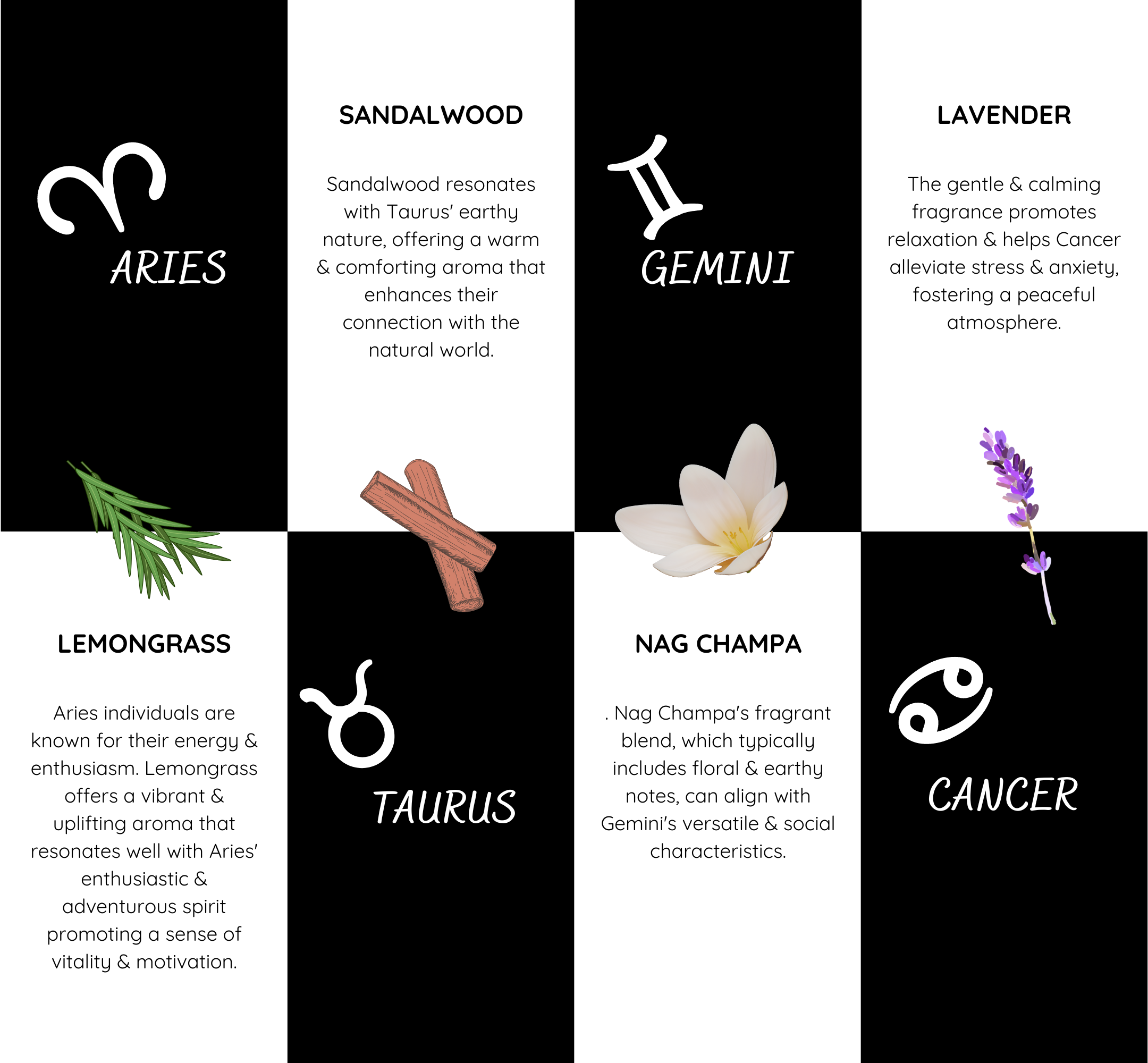 Scents for your Zodiac — Aromafume