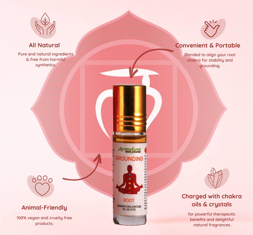 Root Chakra Essential Oil Roll-On | Muladhara Healing – Aromafume ...